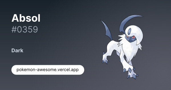 Absol · #0359