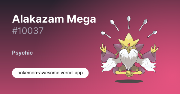 Alakazam Mega · #10037