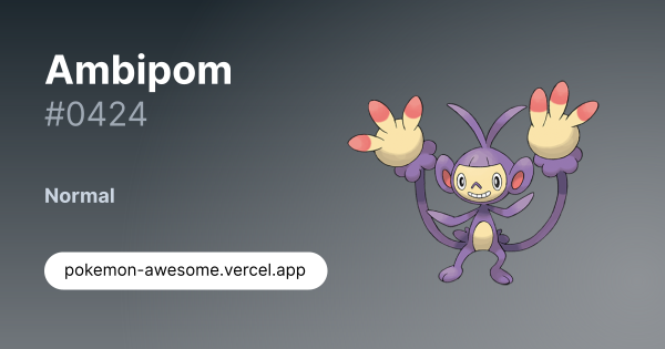 Ambipom · #0424
