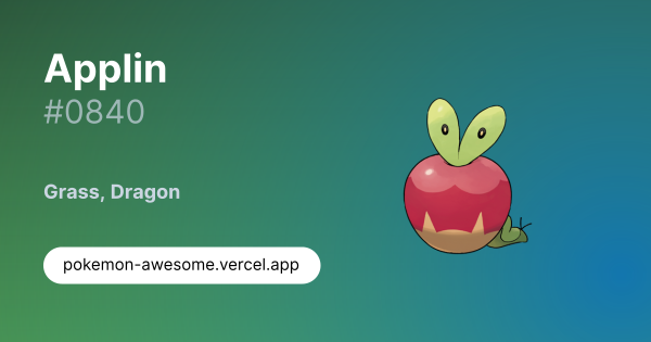 Applin · #0840