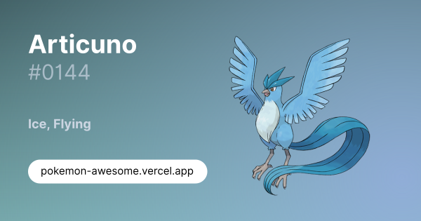 Articuno · #0144