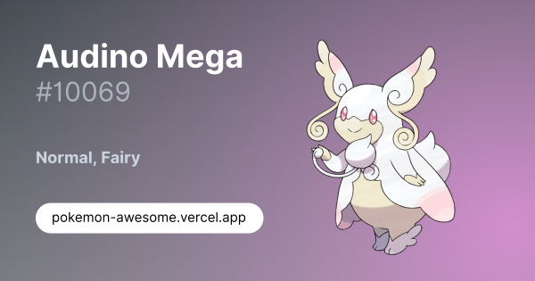Audino Mega · #10069