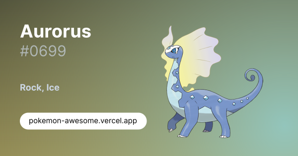 Aurorus · #0699