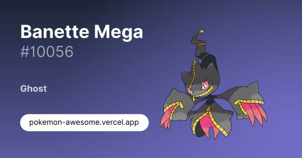 Banette Mega · #10056