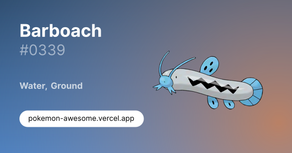 Barboach · 0339