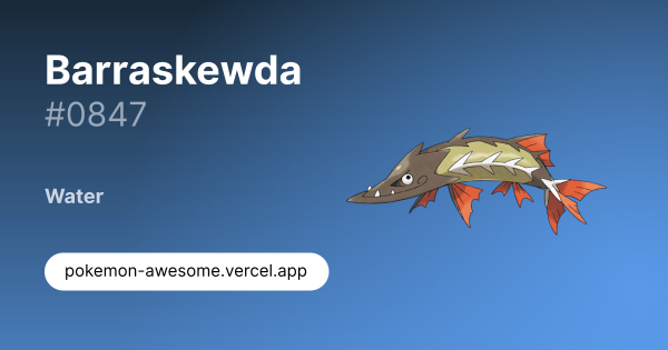 Barraskewda · #0847