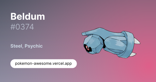 Beldum · #0374