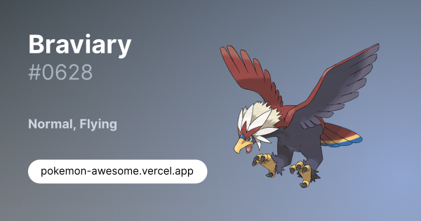 Braviary · #0628