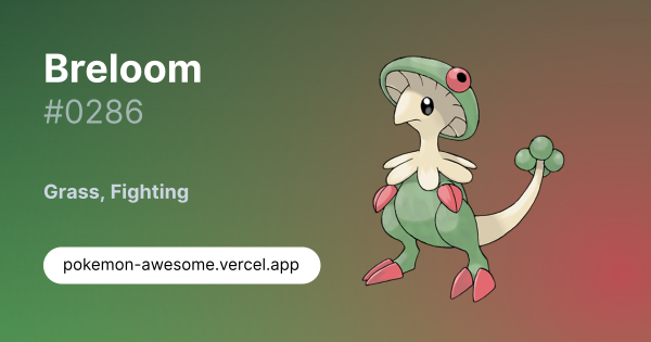 Breloom · #0286