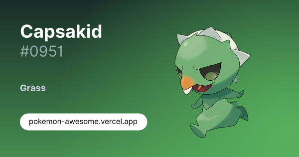 Capsakid · #0951