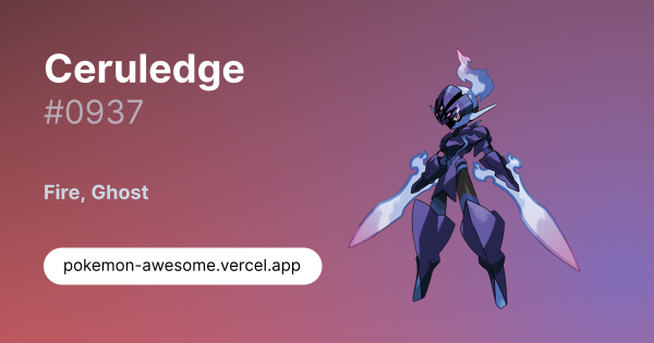 Ceruledge · #0937