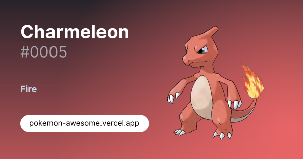 Charmeleon · #0005