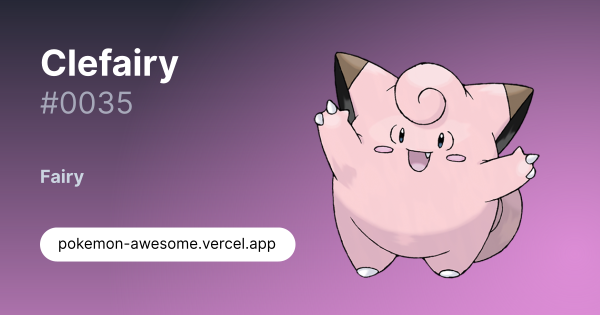 Clefairy · #0035