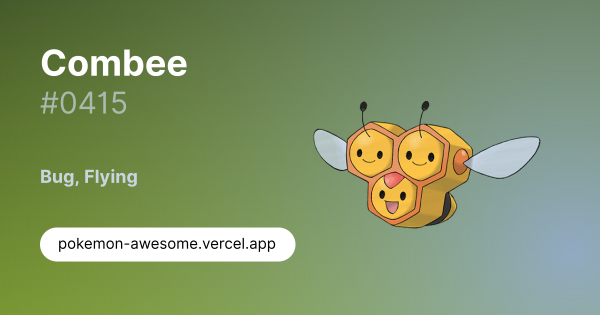 Combee · #0415