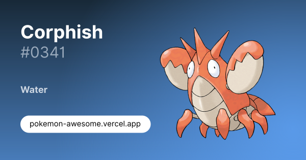 Corphish · #0341
