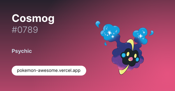 Cosmog · #0789