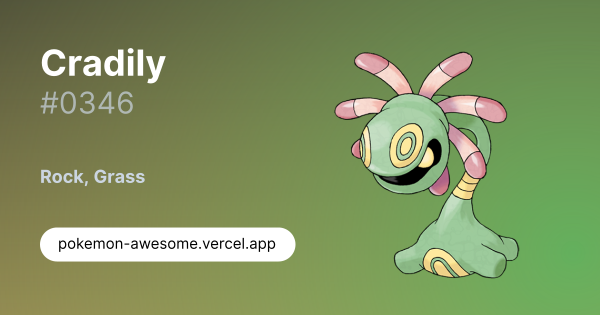 Cradily · #0346