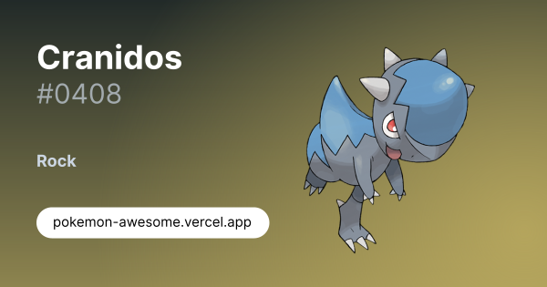 Cranidos · #0408