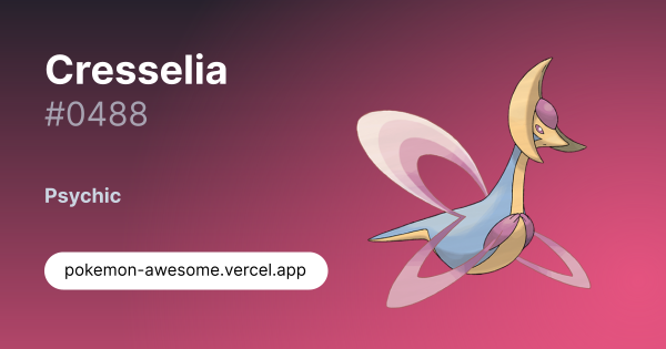 Cresselia · #0488