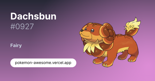 Dachsbun · #0927