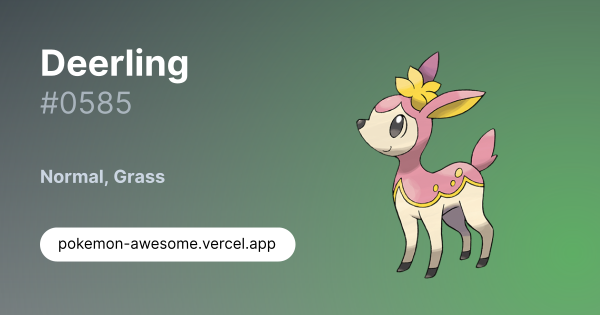 Deerling · #0585