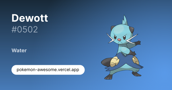 Dewott · #0502