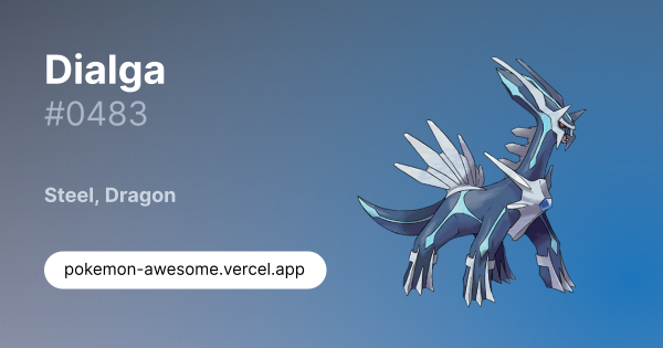 Dialga · #0483