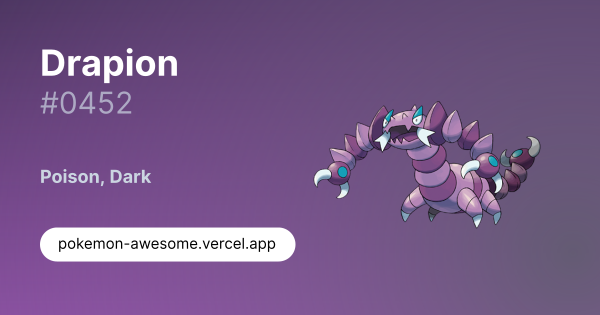 Drapion · #0452
