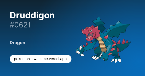 Druddigon · #0621