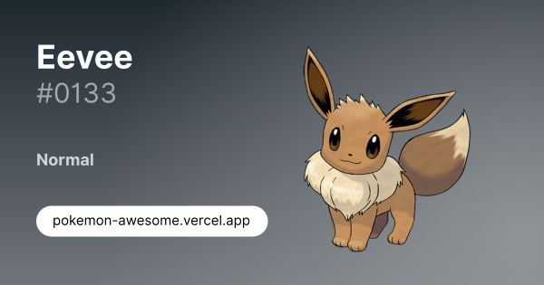 Eevee · #0133