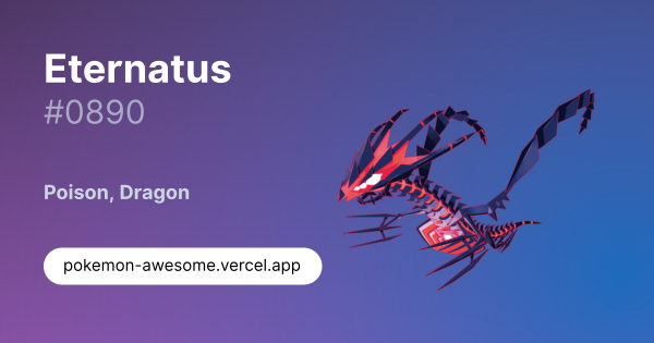 Eternatus · #0890