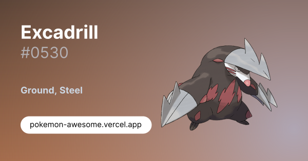 Excadrill · #0530