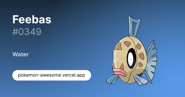Feebas · #0349