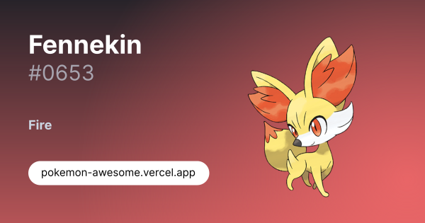 Fennekin · #0653