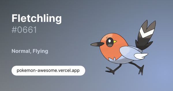 Fletchling · #0661
