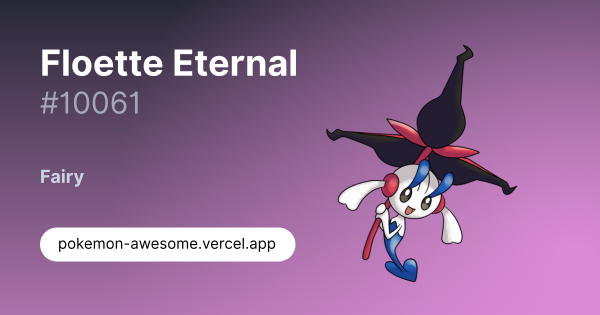 Floette Eternal · #10061