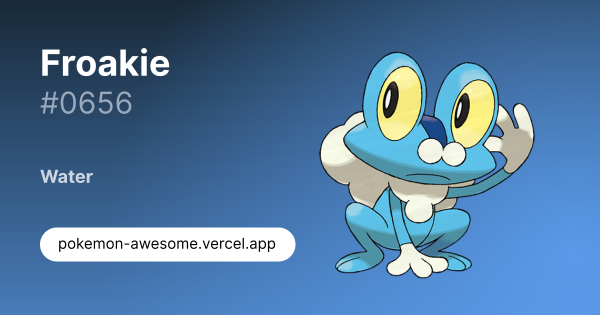 Froakie · #0656