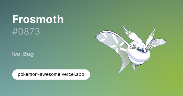 Frosmoth · #0873