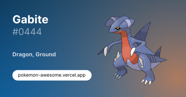 Gabite · #0444