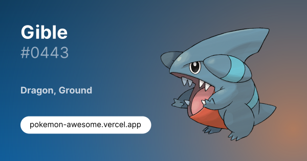 Gible · #0443