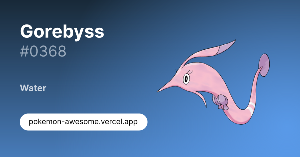 Gorebyss · #0368