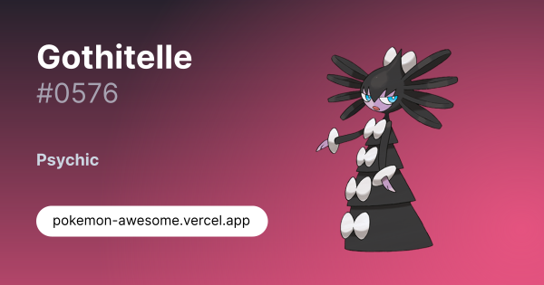 Gothitelle · #0576