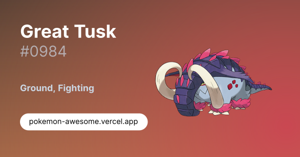 Great Tusk · #0984