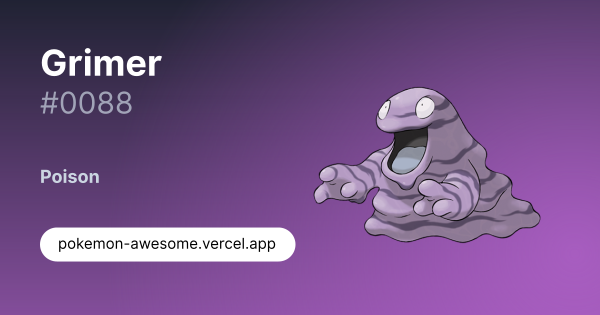 Grimer · #0088