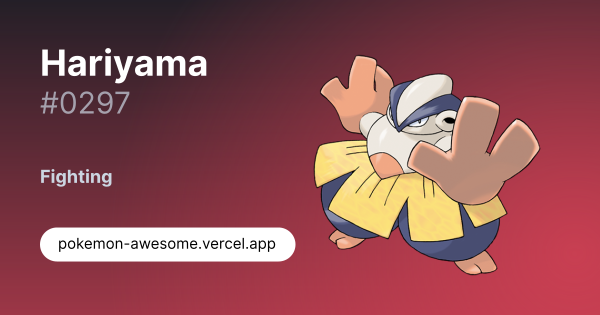 Hariyama · #0297