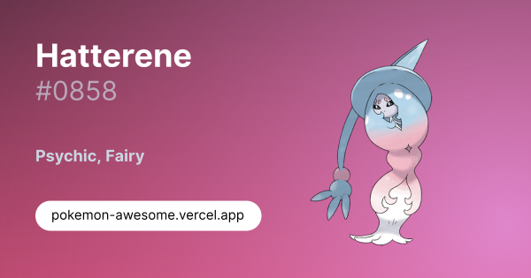Hatterene · #0858