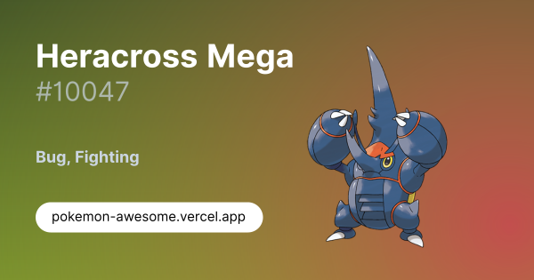 Heracross Mega · #10047