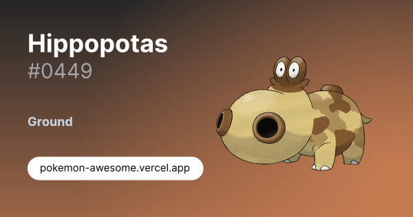 Hippopotas · #0449