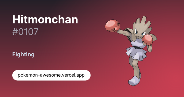 Hitmonchan · #0107
