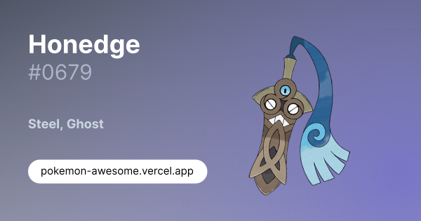 Honedge · #0679